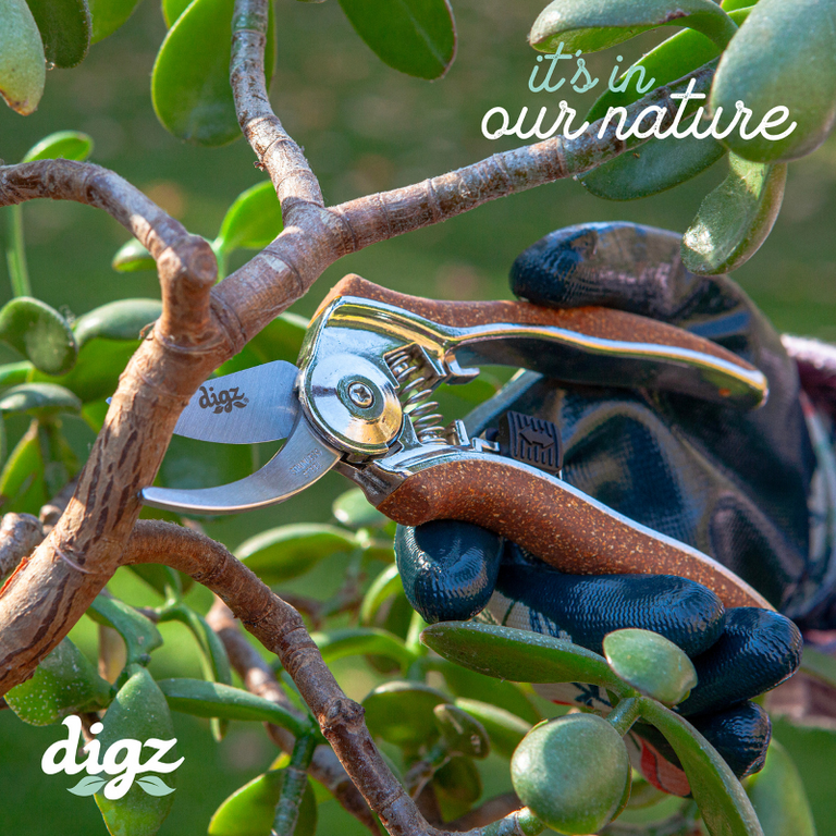 Digz Compact Garden Pruner Shears | Precise & Comfortable Grip